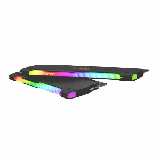 MEMORIA 16GB (2X8GB) DDR4 3600 PATRIOT VIPER STEEL V4S RGB